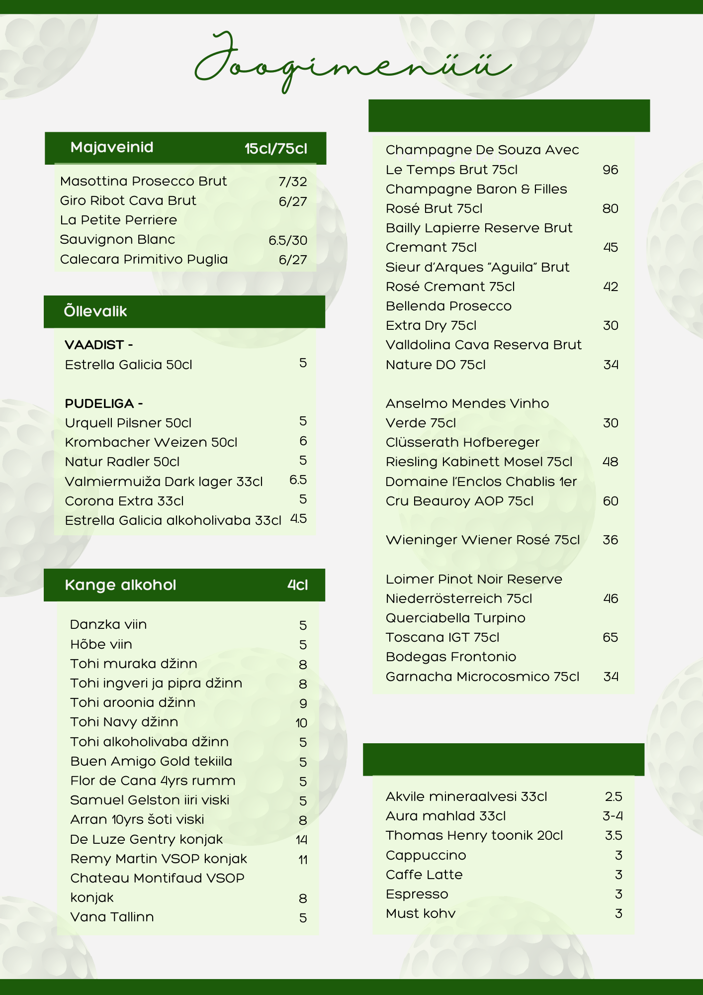 Restoran RALF | Rae Golf